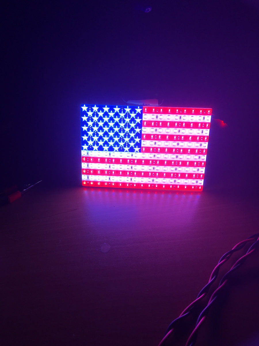 American Flag LED – Bright2Wheels